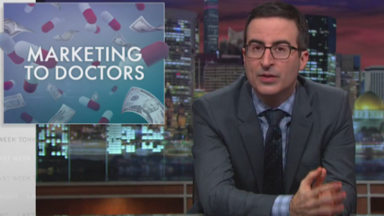 John Oliver Picks Apart Pharmaceutical Industry - The Fix